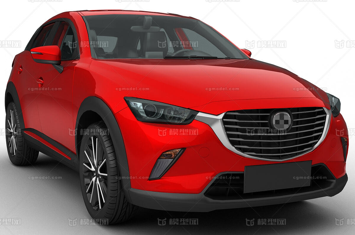 2018款马自达CX-3 Mazda模型-越野车/SUV模型库-3ds Max(.max)模型下载-cg模型网