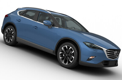 2018款马自达CX-4 Mazda模型-越野车模型库-3ds Max(.max)模型下载-cg模型网