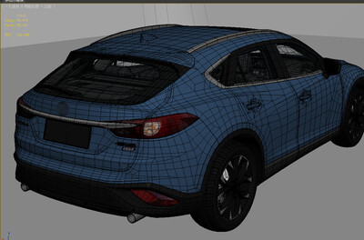 2018款马自达CX-4 Mazda模型-越野车模型库-3ds Max(.max)模型下载-cg模型网
