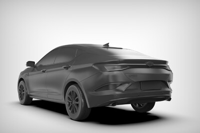 2023思皓A5 Sehol模型-轿车模型库-KeyShot(.bip/.ksp)模型下载-cg模型网