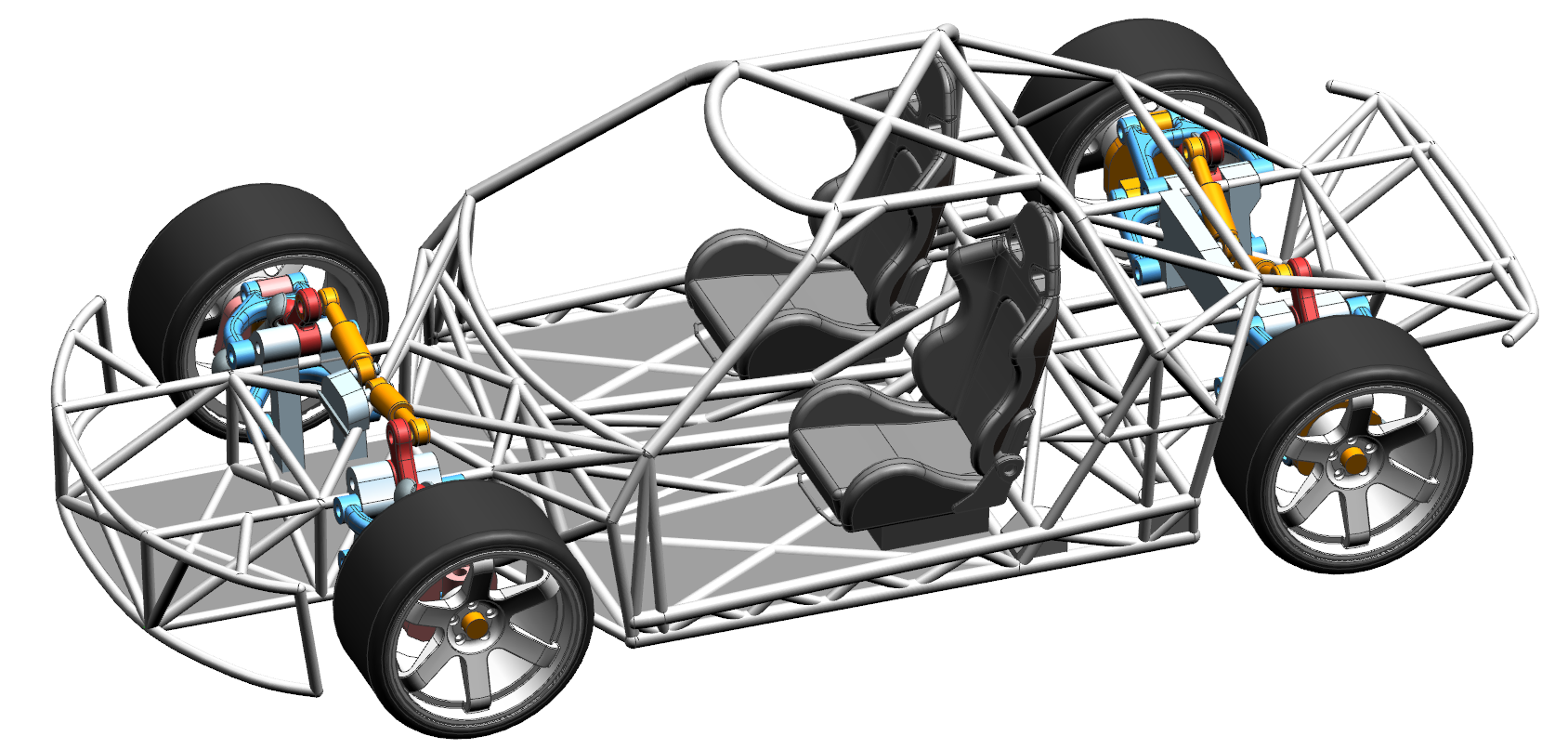 SC01 小跑车模型 - 工业/产品/道具 - 作品模型 - CG模型网