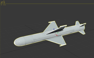 KD88 KD-88空地导弹模型-其他器械模型库-3ds Max(.max)模型下载-cg模型网