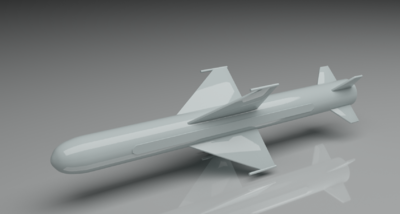 KD88 KD-88空地导弹模型-其他器械模型库-3ds Max(.max)模型下载-cg模型网