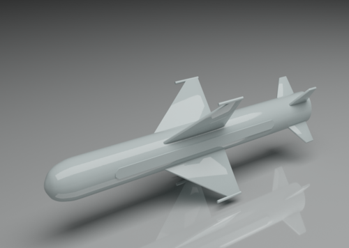 KD88 KD-88空地导弹模型-其他器械模型库-3ds Max(.max)模型下载-cg模型网