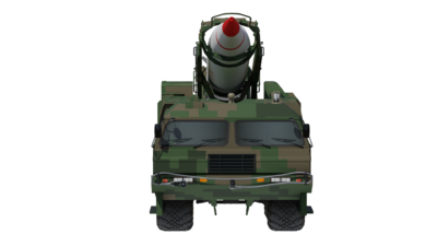 最新涂装DF-11 东风-11甲模型-火炮器械模型库-Blender(.blend)模型下载-cg模型网