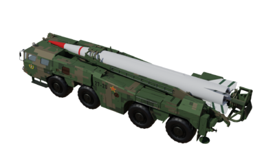 最新涂装DF-11 东风-11甲模型-火炮器械模型库-Blender(.blend)模型下载-cg模型网