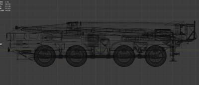 最新涂装DF-11 东风-11甲模型-火炮器械模型库-Blender(.blend)模型下载-cg模型网