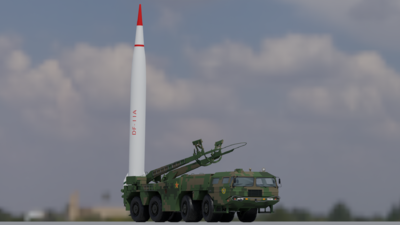 最新涂装DF-11 东风-11甲模型-火炮器械模型库-Blender(.blend)模型下载-cg模型网