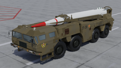 最新涂装DF-11 东风-11甲模型-火炮器械模型库-Blender(.blend)模型下载-cg模型网