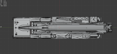 最新涂装DF-11 东风-11甲模型-火炮器械模型库-Blender(.blend)模型下载-cg模型网