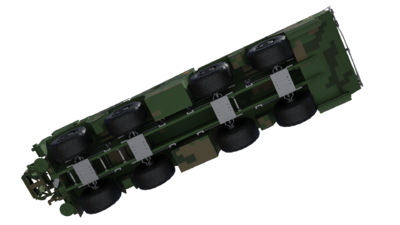 最新涂装DF-11 东风-11甲模型-火炮器械模型库-Blender(.blend)模型下载-cg模型网