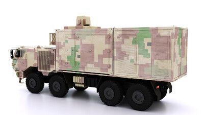 赤焰CY-30激光毁伤系统模型-火炮器械模型库-3ds Max(.max)模型下载-cg模型网