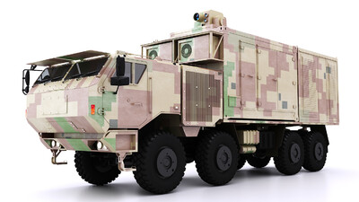 赤焰CY-30激光毁伤系统模型-火炮器械模型库-3ds Max(.max)模型下载-cg模型网