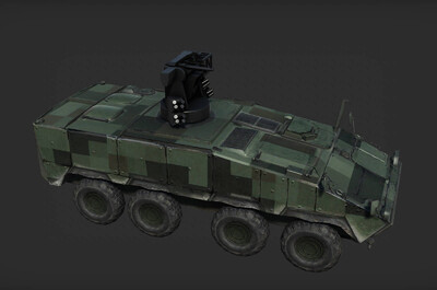 CM33装步战斗车 装甲车模型-装甲车／坦克模型库-3ds Max(.max)模型下载-cg模型网