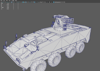 CM33装步战斗车 装甲车模型-装甲车／坦克模型库-3ds Max(.max)模型下载-cg模型网