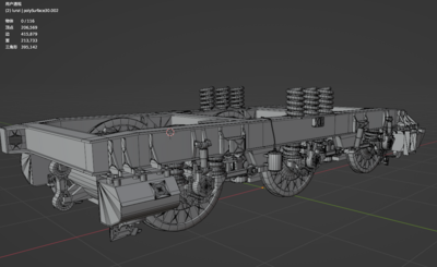 HXD3转向架 写实PBR次时代模型-火车/轨道车模型库-FBX(.fbx)模型下载-cg模型网