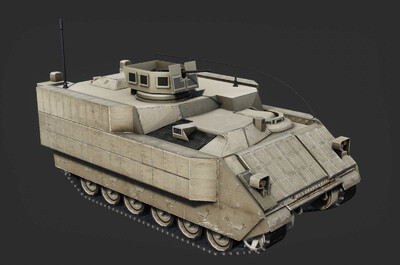 M1283装甲运输车 装甲运兵车模型-装甲车／坦克模型库-3ds Max(.max)模型下载-cg模型网