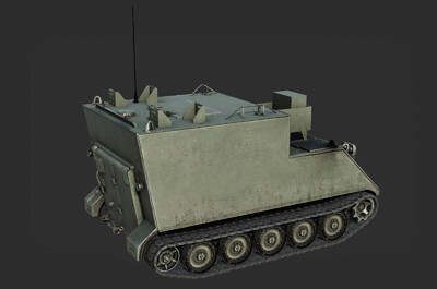 M1068装甲指挥车 装甲车模型-装甲车／坦克模型库-3ds Max(.max)模型下载-cg模型网