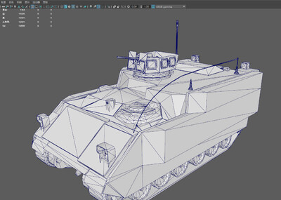 M1283装甲运输车 装甲运兵车模型-装甲车／坦克模型库-3ds Max(.max)模型下载-cg模型网