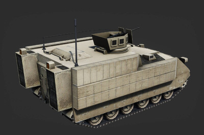 M1283装甲运输车 装甲运兵车模型-装甲车／坦克模型库-3ds Max(.max)模型下载-cg模型网