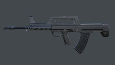 95式自动步枪 QBZ95式自动步枪模型-枪械模型模型库-Maya(.ma/.mb)模型下载-cg模型网