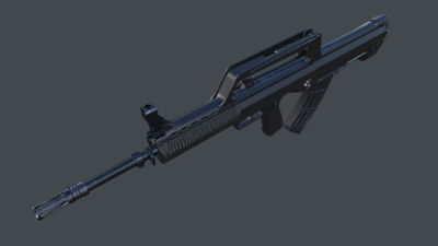 95式自动步枪 QBZ95式自动步枪模型-枪械模型模型库-Maya(.ma/.mb)模型下载-cg模型网