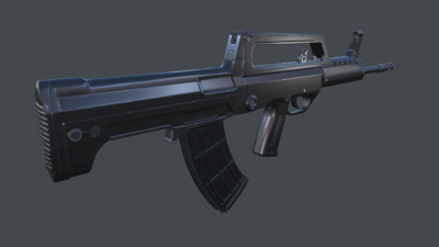 95式自动步枪 QBZ95式自动步枪模型-枪械模型模型库-Maya(.ma/.mb)模型下载-cg模型网