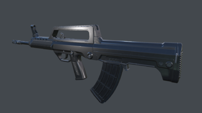 95式自动步枪 QBZ95式自动步枪模型-枪械模型模型库-Maya(.ma/.mb)模型下载-cg模型网