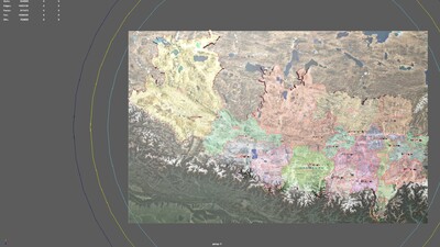 西藏自治区 日喀则市模型-地形模型库-Maya(.ma/.mb)模型下载-cg模型网