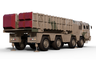 神鹰400火箭炮 SY400模型-装甲车／坦克模型库-Maya(.ma/.mb)模型下载-cg模型网