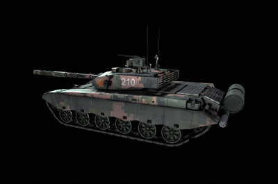 99A坦克 阅兵模型-装甲车／坦克模型库-3ds Max(.max)模型下载-cg模型网