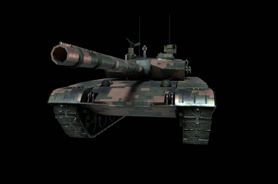 99A坦克 阅兵模型-装甲车／坦克模型库-3ds Max(.max)模型下载-cg模型网