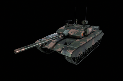 99A坦克 阅兵模型-装甲车／坦克模型库-3ds Max(.max)模型下载-cg模型网