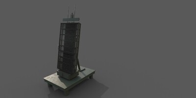 GE592雷达AN/TPS-59模型-其他器械模型库-3ds Max(.max)模型下载-cg模型网