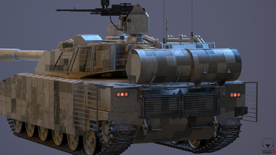 vt5山地坦克模型-火炮器械模型库-3ds Max(.max)模型下载-cg模型网