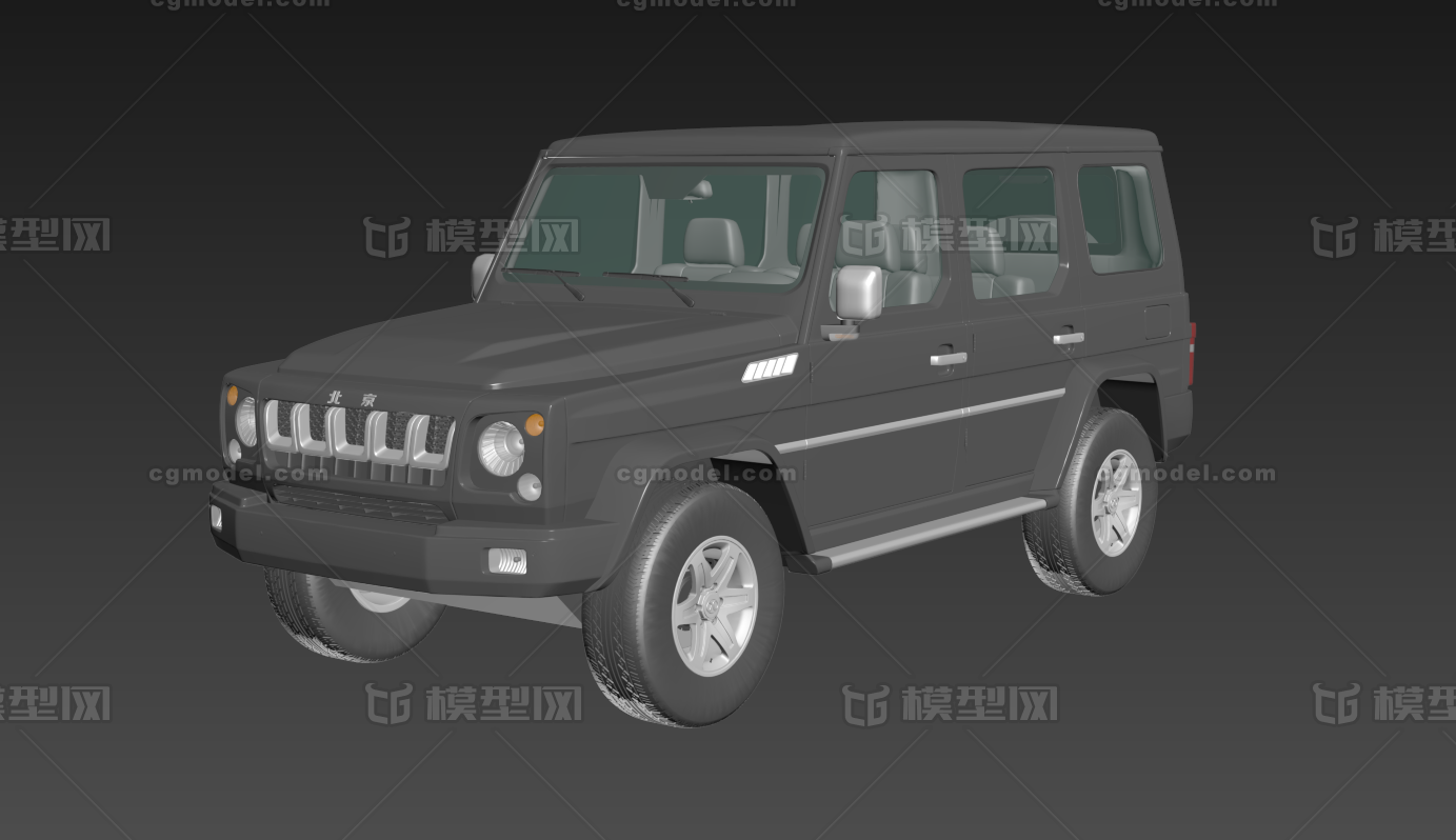 BAIC北京BJ80 2022款[简易内饰]模型-越野车/SUV模型库-3ds Max(.max)模型下载-cg模型网