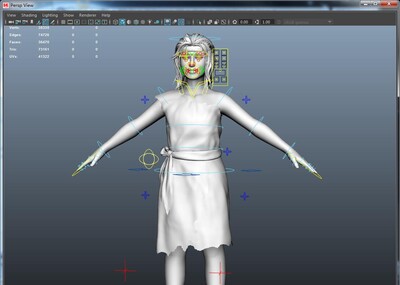 原始人 原始部落模型-女人模型库-FBX(.fbx)模型下载-cg模型网