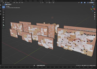白板 线索整理板模型 场景部件模型库 Fbx Fbx 模型下载 Cg模型网
