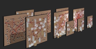 白板 线索整理板模型 场景部件模型库 Fbx Fbx 模型下载 Cg模型网