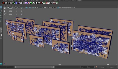 白板 线索整理板模型 场景部件模型库 Fbx Fbx 模型下载 Cg模型网
