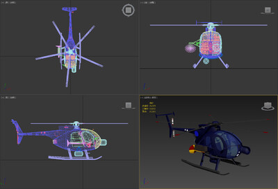 台湾省 500MD/ASW模型-军用直升机模型库-3ds Max(.max)模型下载-cg模型网