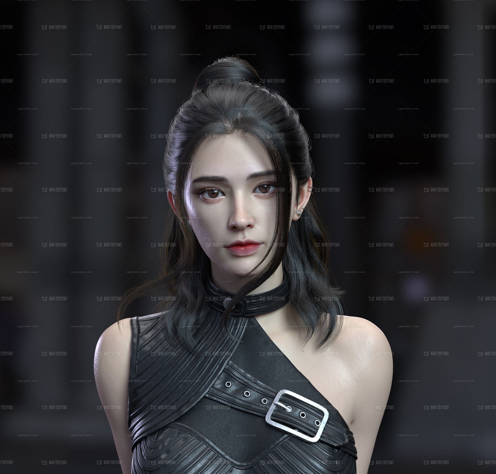 出模型 现代人物模型-女人模型库-Maya(.ma/.mb)模型下载-cg模型网