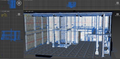 【场景02】基地房 军事基建模型-科幻场景模型库-3ds Max(.max)模型下载-cg模型网