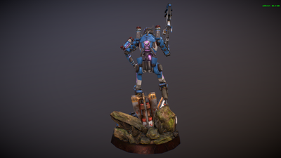 免费APEX 探路者眼眶皮肤模型-机器人／机甲模型库-OBJ(.obj/.mtl)模型下载-cg模型网