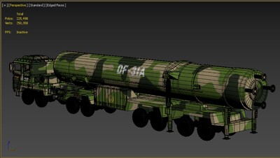 东风-31 东风-31A模型-其他器械模型库-3ds Max(.max)模型下载-cg模型网