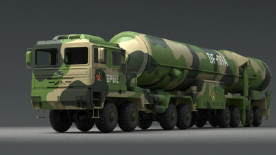 东风-31 东风-31A模型-其他器械模型库-3ds Max(.max)模型下载-cg模型网