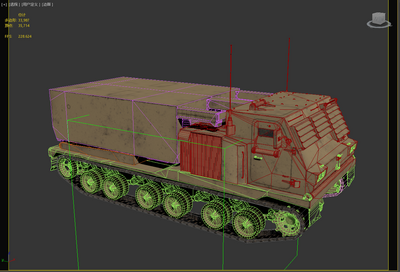 【假想敌】PBR 三涂装模型-火炮器械模型库-3D Studio(.3ds)模型下载-cg模型网