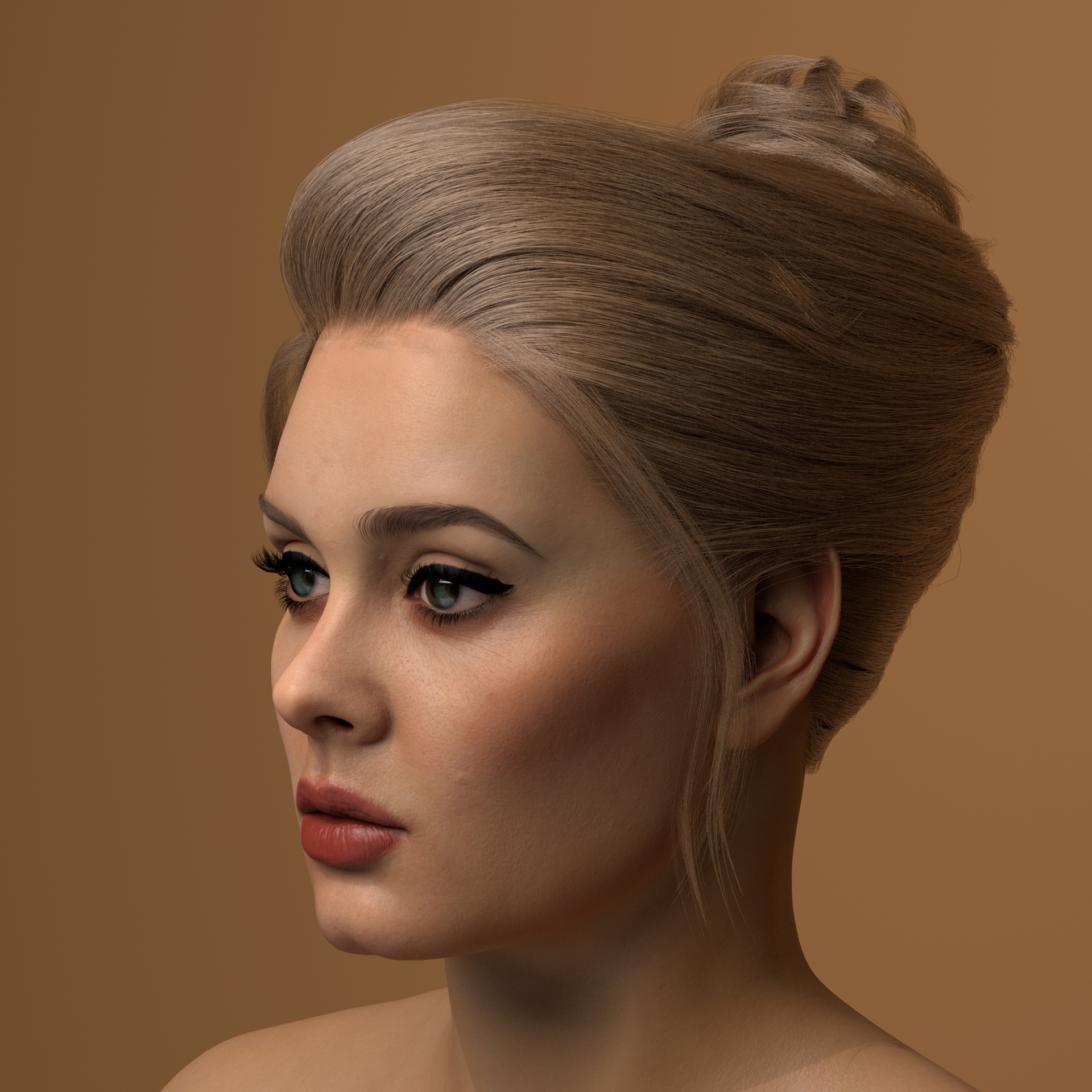Adele模型 - 角色/人物/生物 - 作品模型 - CG模型网