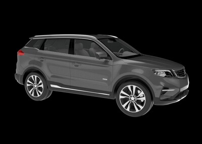 宝腾-X70 Proton-X70-2021模型-轿车模型库-3ds Max(.max)模型下载-cg模型网