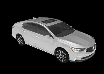 讴歌RLX Acura-RLX-2021模型-轿车模型库-3ds Max(.max)模型下载-cg模型网